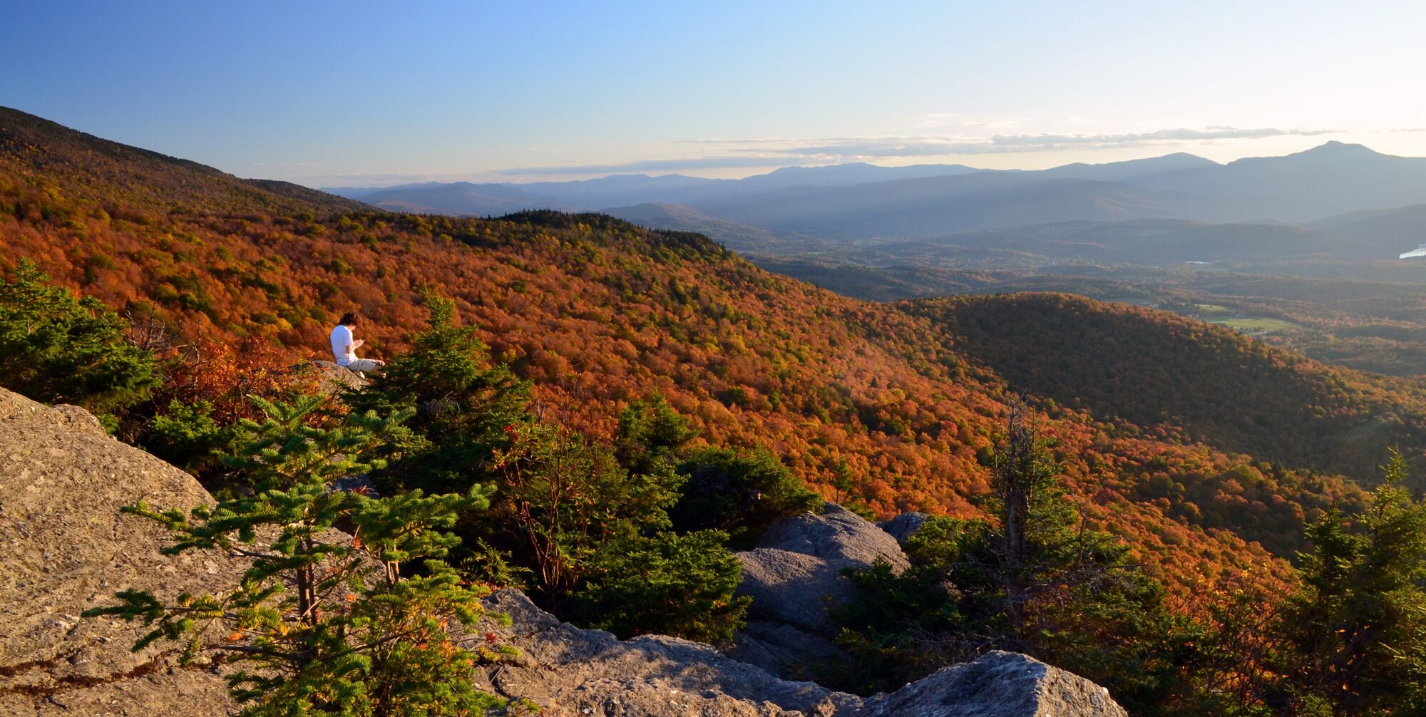 Upper Green Mountains in the Fall | Vermont Tourism