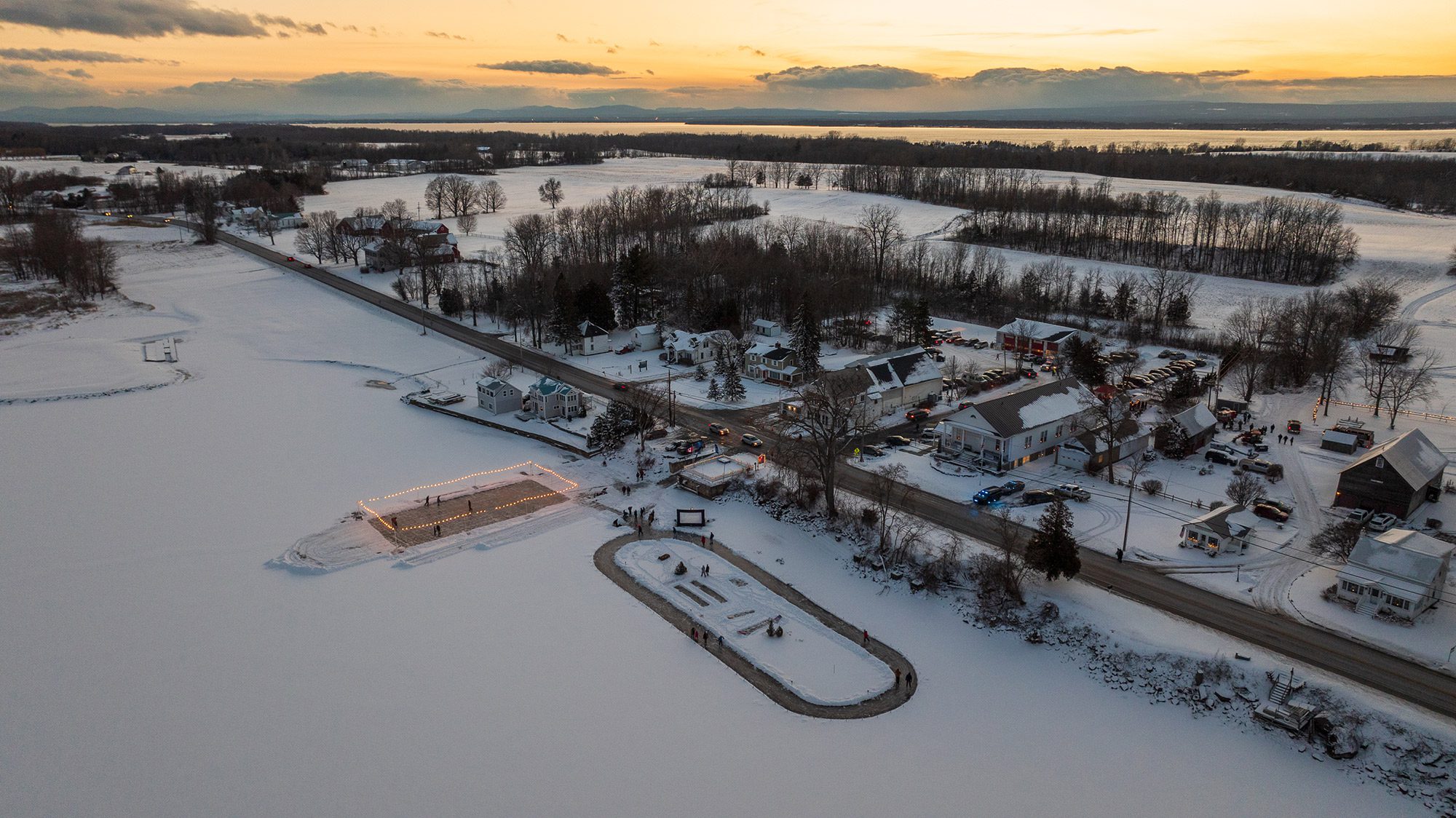 Champlain Islands in the Winter | Vermont Tourism